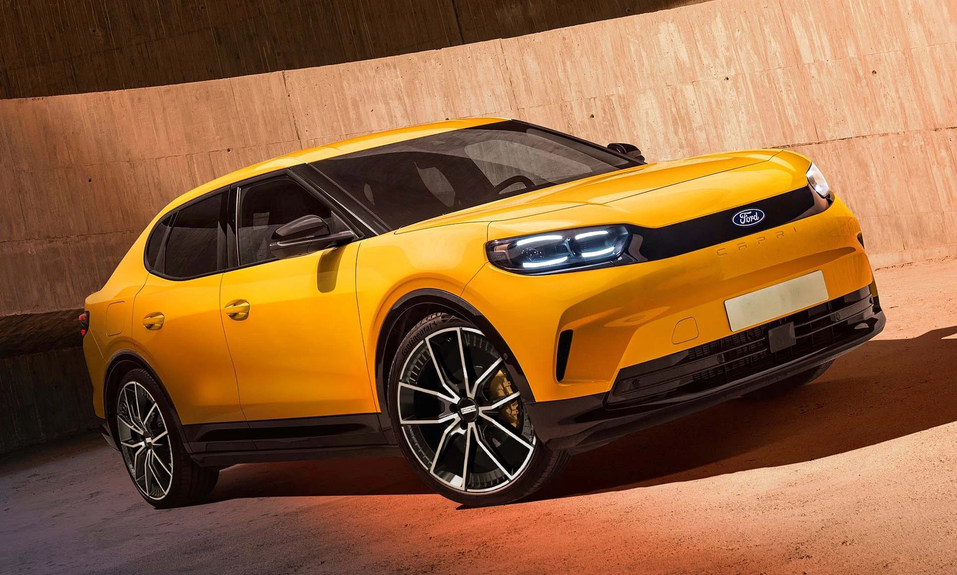 Elatha 21” wheels for Ford Capri: top style and sportiness